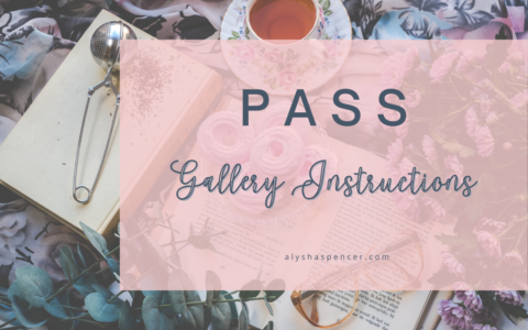 PASS Gallery instructions and login details - Alysha Spencer Photography